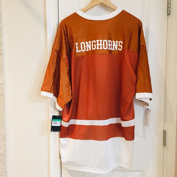 Nike | Shirts | Nike Mens Ut Texas Longhorns Austin Hockey Jersey ...